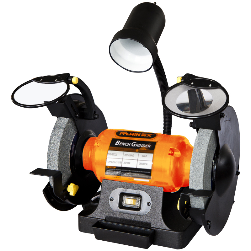 Best CSA approved 2.5A 6” bench grinder with industrial lamp & Coolant ...